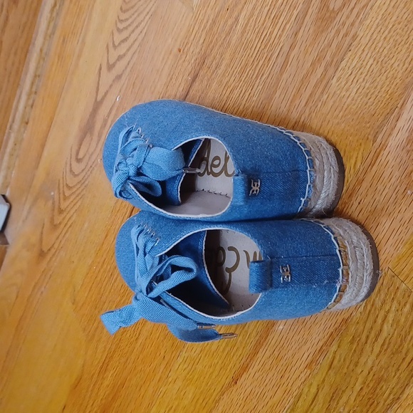 Sam Edelman | Shoes | Sam Edelman Denim Canvas Shoes | Poshmark